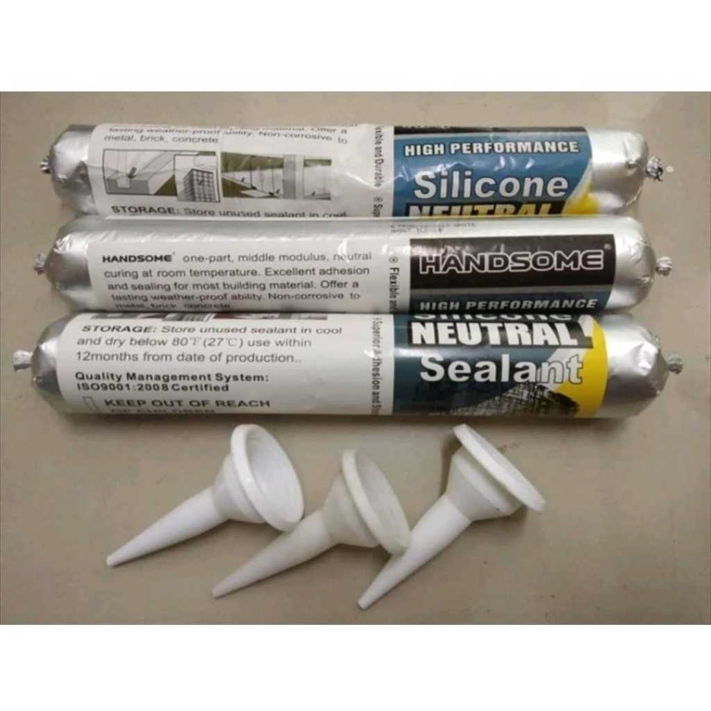 Jual LEM SILICONE SEALANT ACETIC SOSIS BOSTIK XILFLEX WHITE BLACK 600ML | Shopee Indonesia