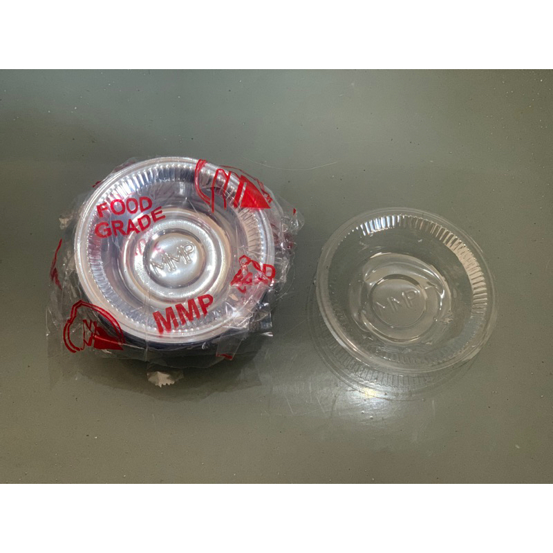 Jual HCS - Mika cup sambal bening / Tray tempat sambal bening isi 100 ...