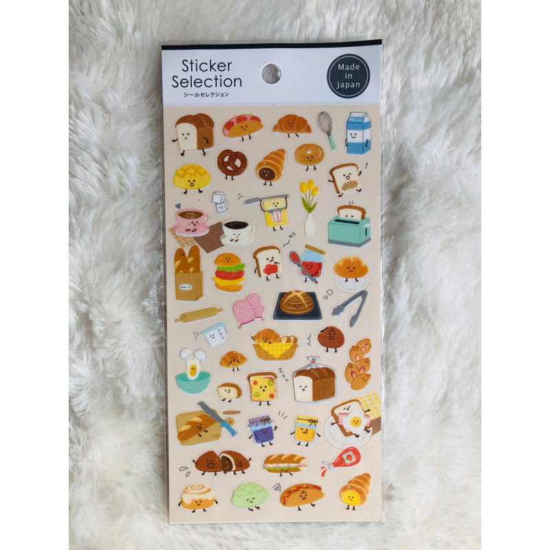 Jual sticker stiker burung roti kucing landak pinguin made in Japan ...