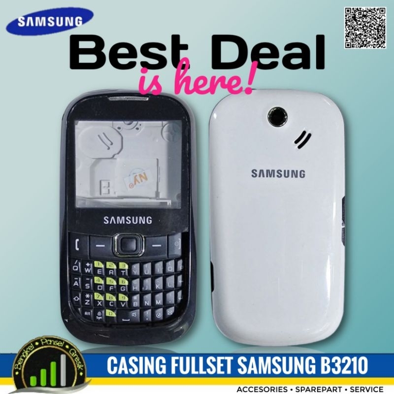 Jual Casing Fullset Samsung Corby TXT B3210 | Shopee Indonesia