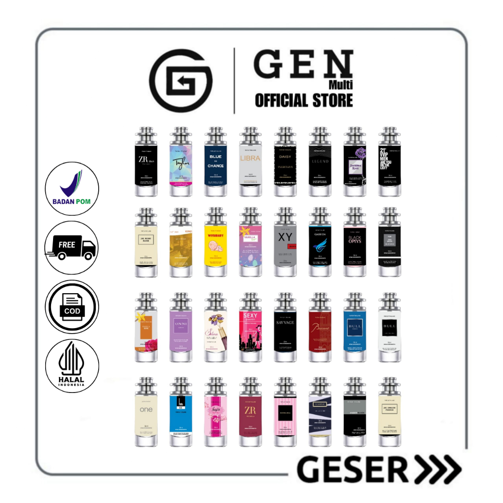 Jual GEN - [BPOM] Parfum Thailand 35ml Premium / Parfum Thailand ...