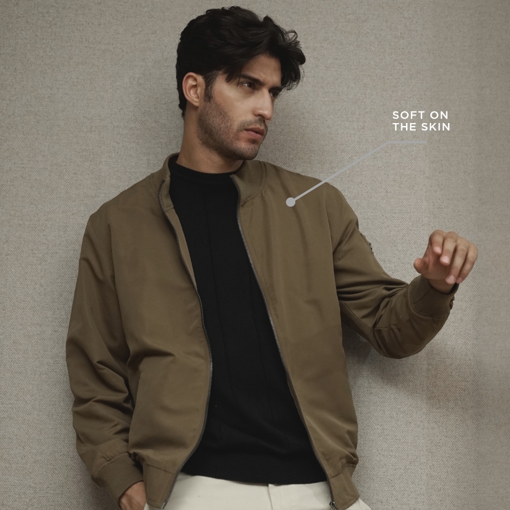 Jual Smith Berlin Jaket Bomber Pria Jake Bahan Micro Parachute Reguler ...