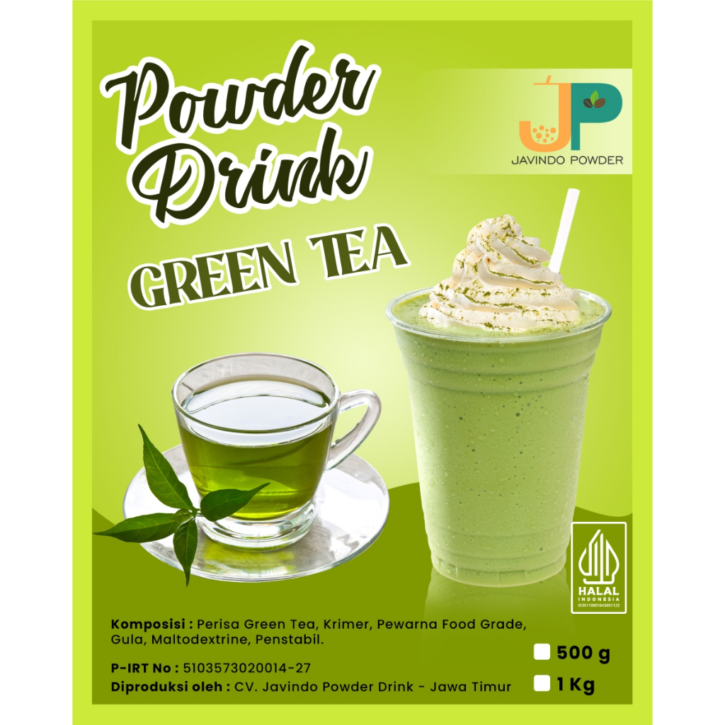 Jual Bubuk Minuman Green Tea 1Kg | Shopee Indonesia