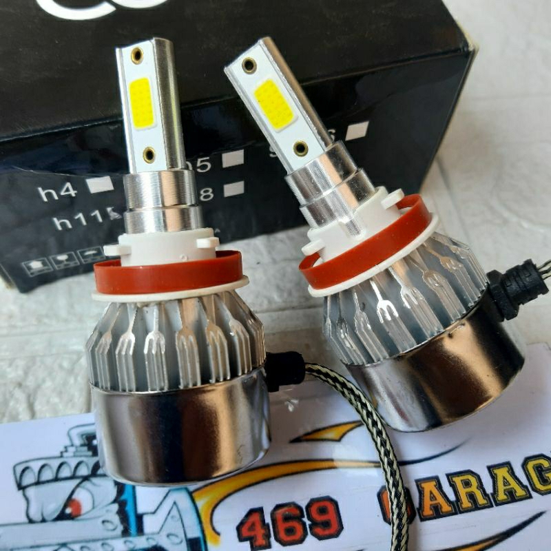 Jual Lampu Depan Led H11/H16 36 watt | Lampu Led Headlamp & Foglamp Mobil Warna Putih | Shopee ...