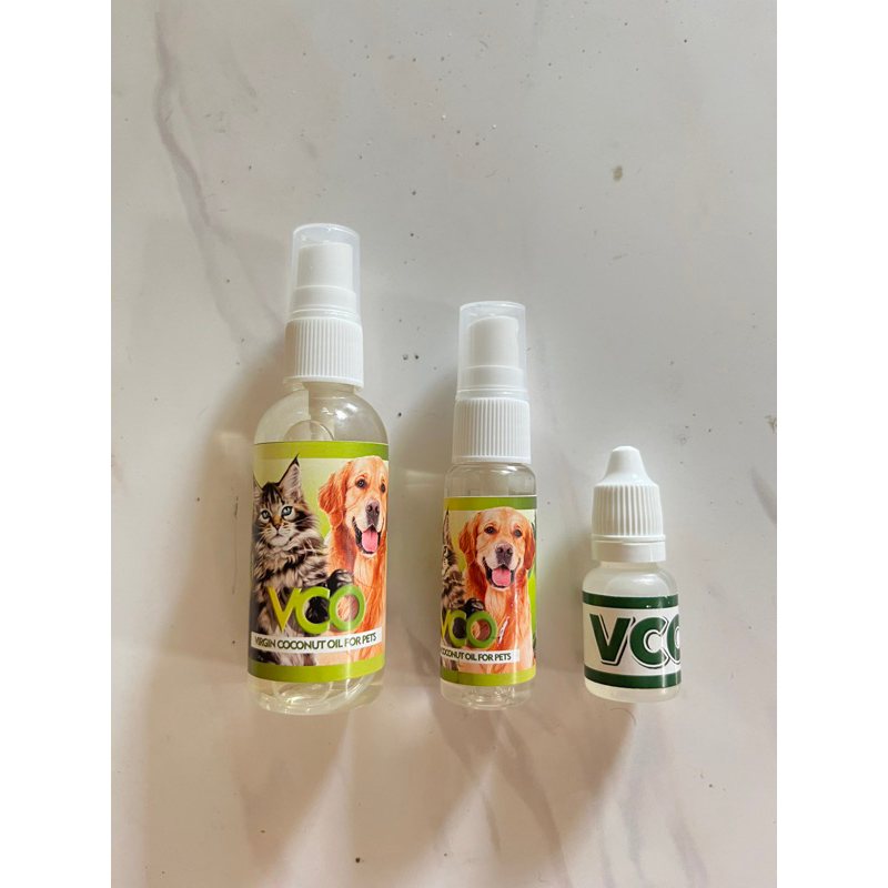 Jual minyak virgin coconut oil VCO obat scabies kucing anjing sugar ...