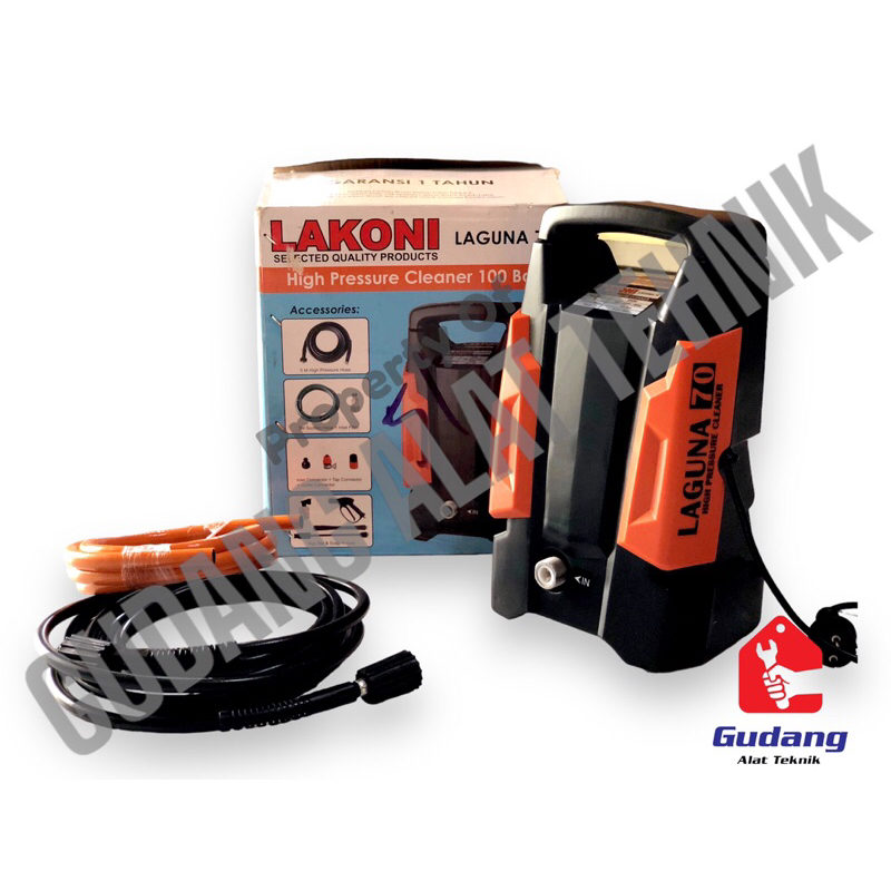 Jual Lakoni Laguna 70 Alat Mesin Cuci Mobil Motor High Pressure ...