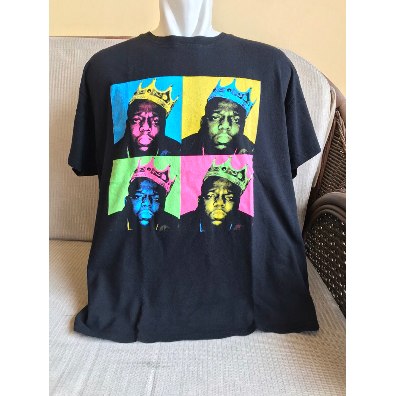 Jual Kaos Rapper BIG The Notorious | Shopee Indonesia