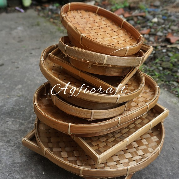 Jual Variasi Piring Bambu Piring Penyetan Piring Makanan Bambu Piring ...