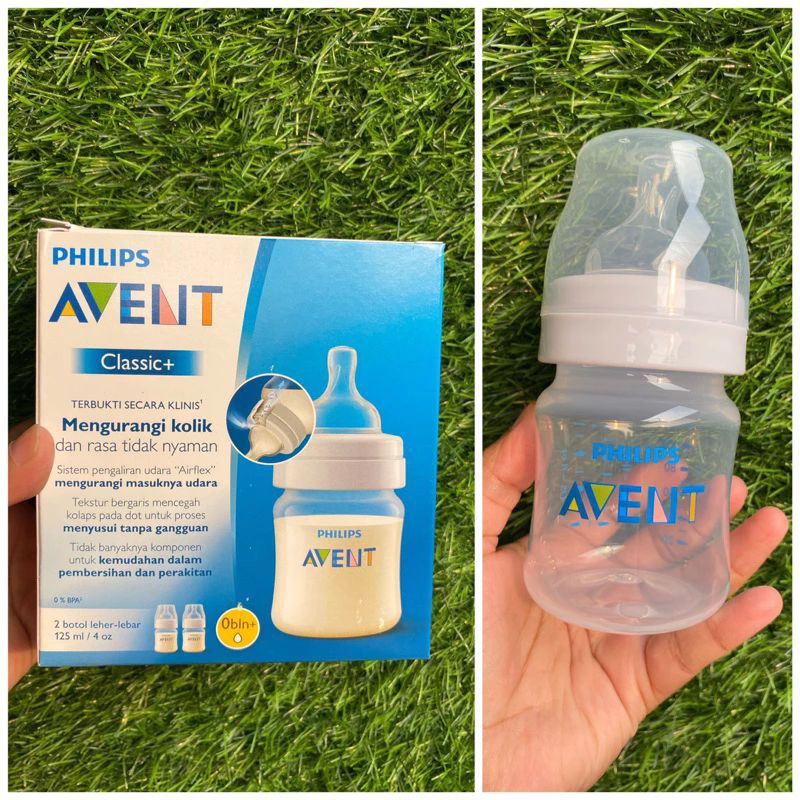 Jual Botol Avent Classic+ Anti kolik 125 ml Botol Classic 260 ml ...