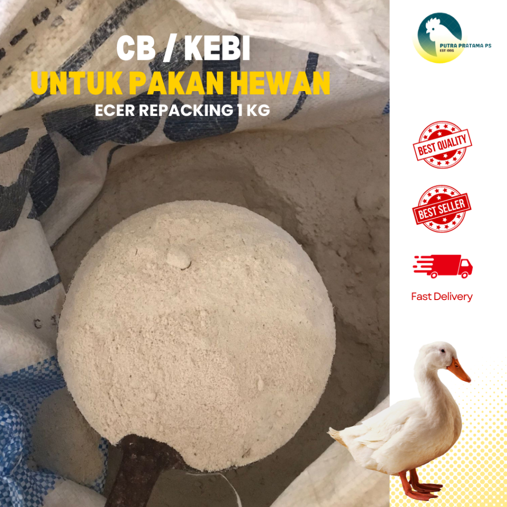 Jual KEBI CB Kemasan 1 kg - Makanan Hewan Unggas | Shopee Indonesia