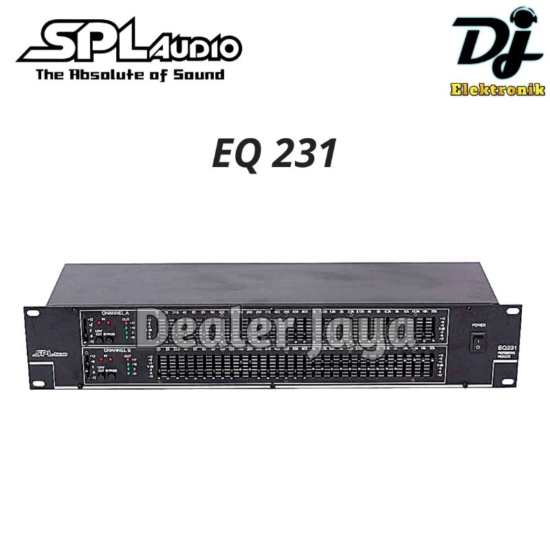 Jual Equalizer/ Equaliser SPL Audio EQ 231 / EQ231 | Shopee Indonesia