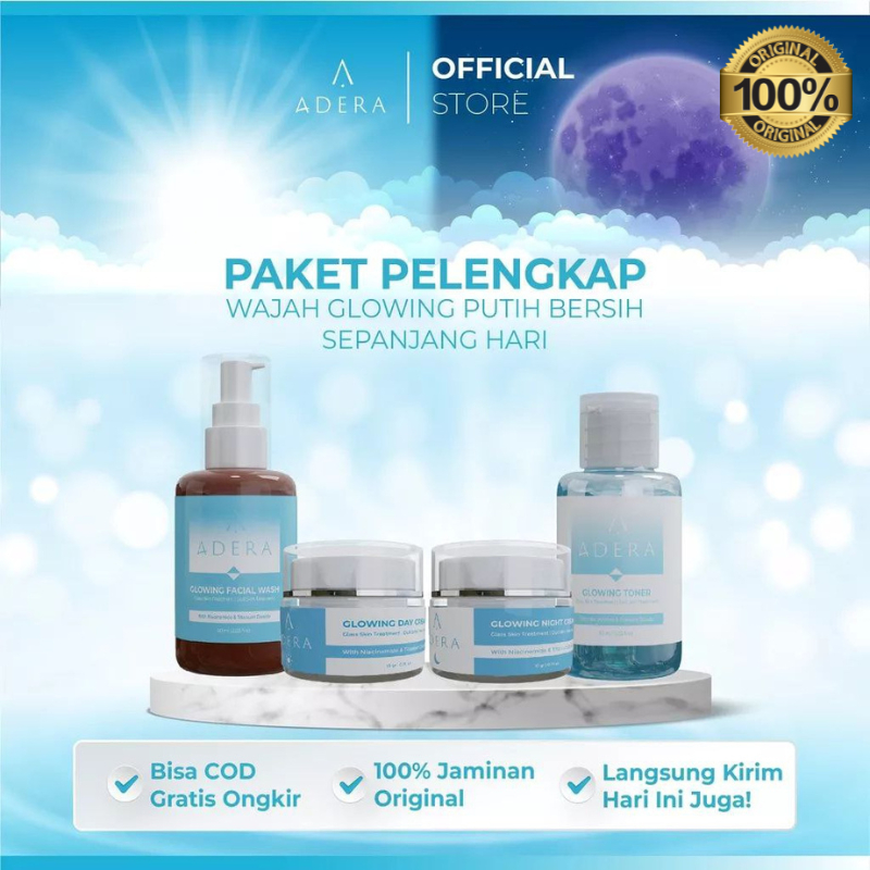 Jual ADERA SKINCARE | CREAM ADERA | TONER ADERA | FACIALWASH ADERA ...
