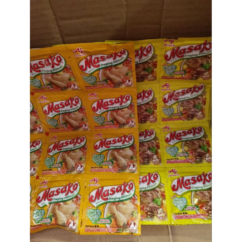 Jual masako ayam sapi renteng isi 12 Sachet | Shopee Indonesia