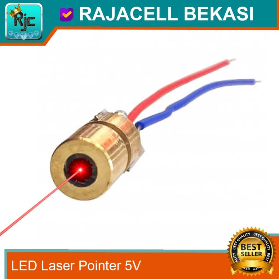 Jual Laser 5V 650nm 5mW Laser Red Dot Module Laser diode Laser pointer | Shopee Indonesia