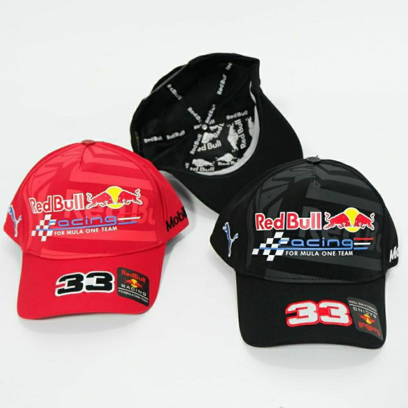 Jual Topi Baseball Verstappen Red Bull Racing F1-BASEBALL CAP ...