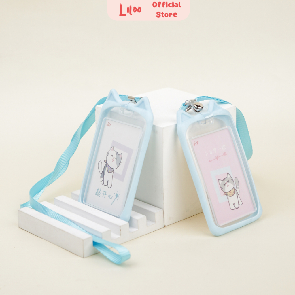 Jual Lanyard Flashee ID Card Motif Kawai Kucing Lucu Flashee ID Card ...