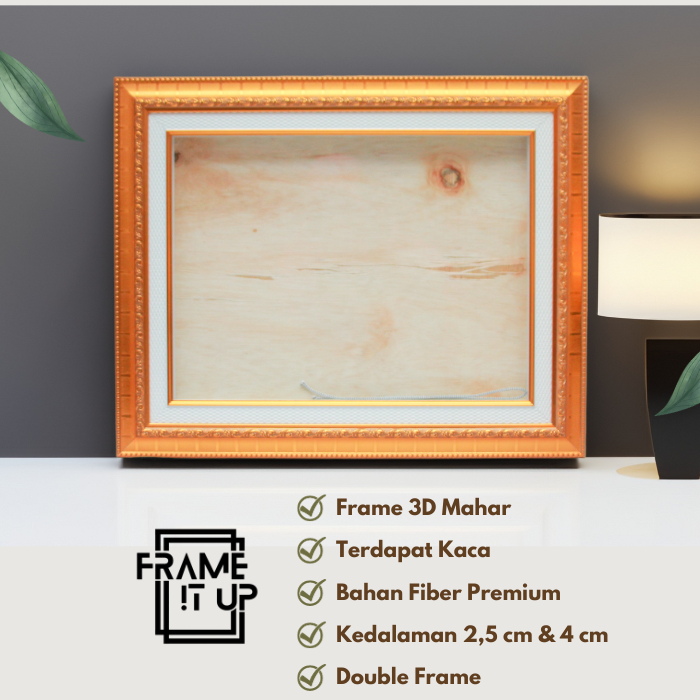 Jual Pigura 3D Bingkai 3D Frame tipe 410. terdapat kaca (STD) | Shopee ...