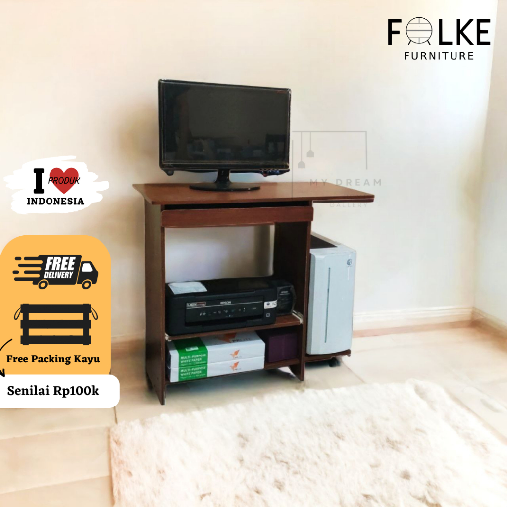 Jual Meja Komputer Mario CPU Kantor Gaming Serbaguna | Shopee Indonesia