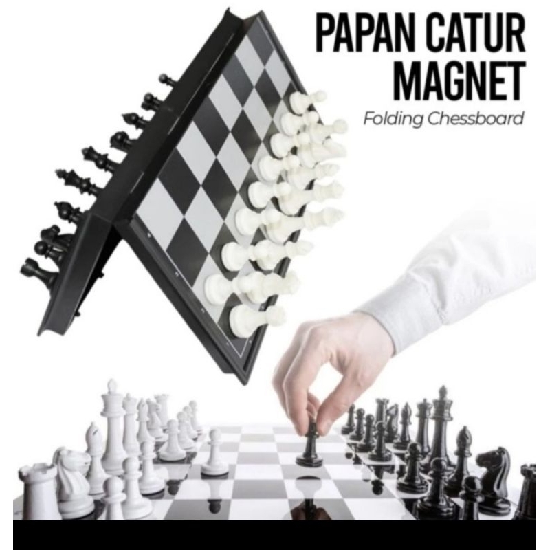 Jual KAN Papan Catur Magnet Chess Magnetic Board Game 25 x 25 Cm | Shopee Indonesia