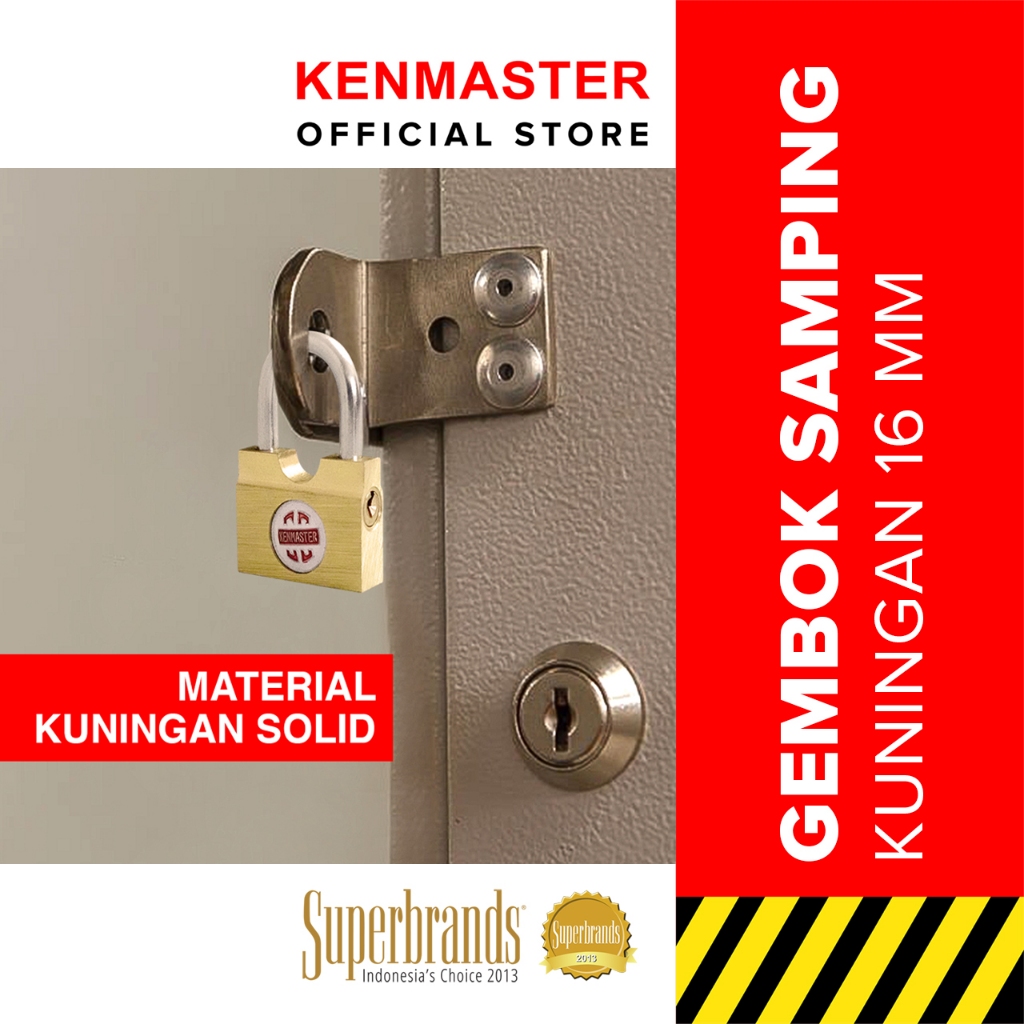 Jual Kenmaster Gembok Samping 16mm | Shopee Indonesia