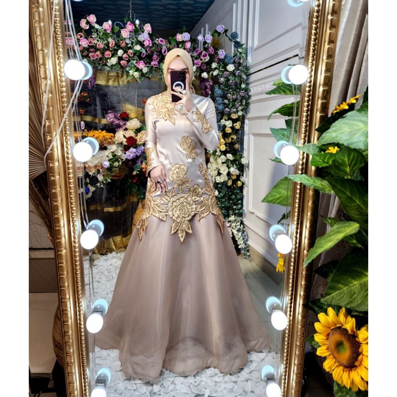 Jual Mafaza premium gaun Duyung by nf | Shopee Indonesia