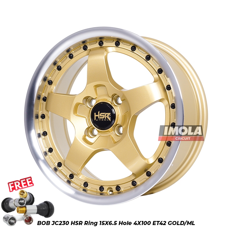 Jual Velg HSR BOB JC230 R15 Velg Mobil Ring 15 Mobilio Calya Sigra Brio ...
