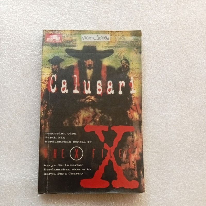 Jual Buku CALUSARI The X Files by Chris Carter | Shopee Indonesia