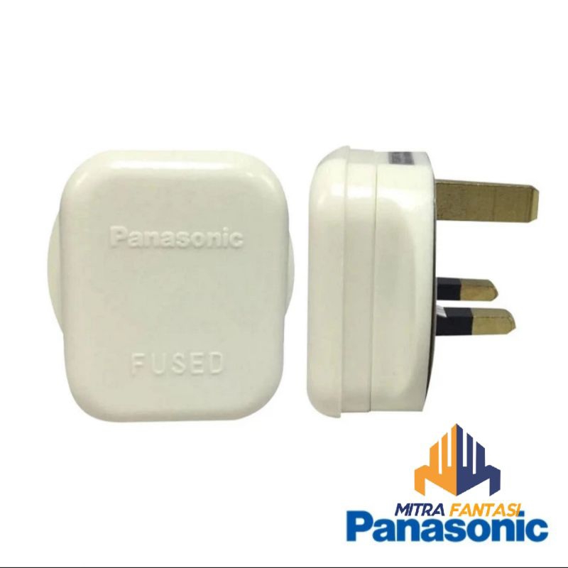 Jual Steker Stop Kontak AC PANASONIC WEJ9111W Wide Series Colokan ...