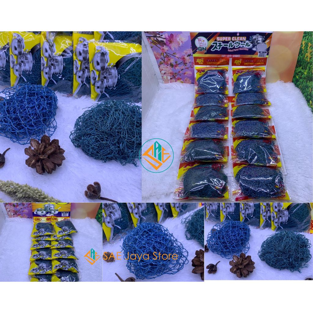 Jual SAE - SABUT JALA CUCI PIRING BAHAN NYLON / SABUT JALA MEDAN ...