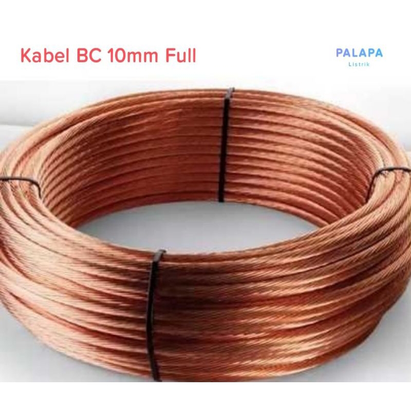 Jual Kabel BC 10 mm Full Tembaga(CU)// Tidak Banci | Shopee Indonesia