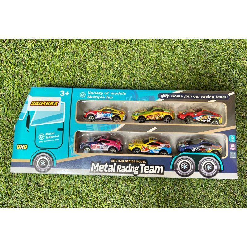 Jual mobil racing 6 pcs | Shopee Indonesia