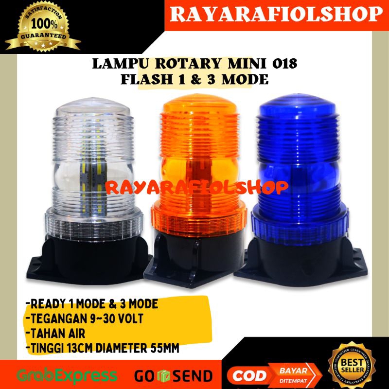 Jual Lampu Rotary Mini Tipe 018 Lampu Rotari Mobil Truk Forklift ...