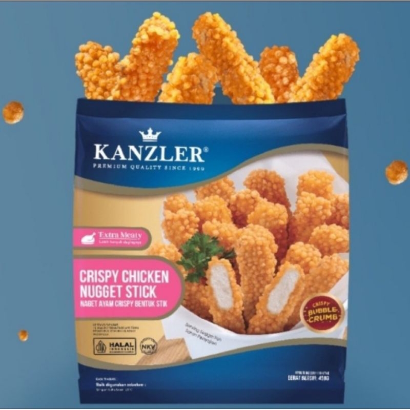 Jual Kanzler Crispy Chicken Nugget Stick 450g | Shopee Indonesia