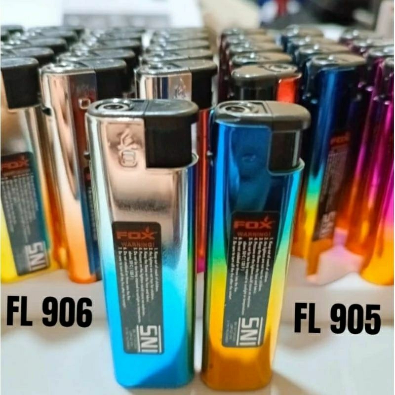 Jual korek api fox pelangi cover besi | Shopee Indonesia