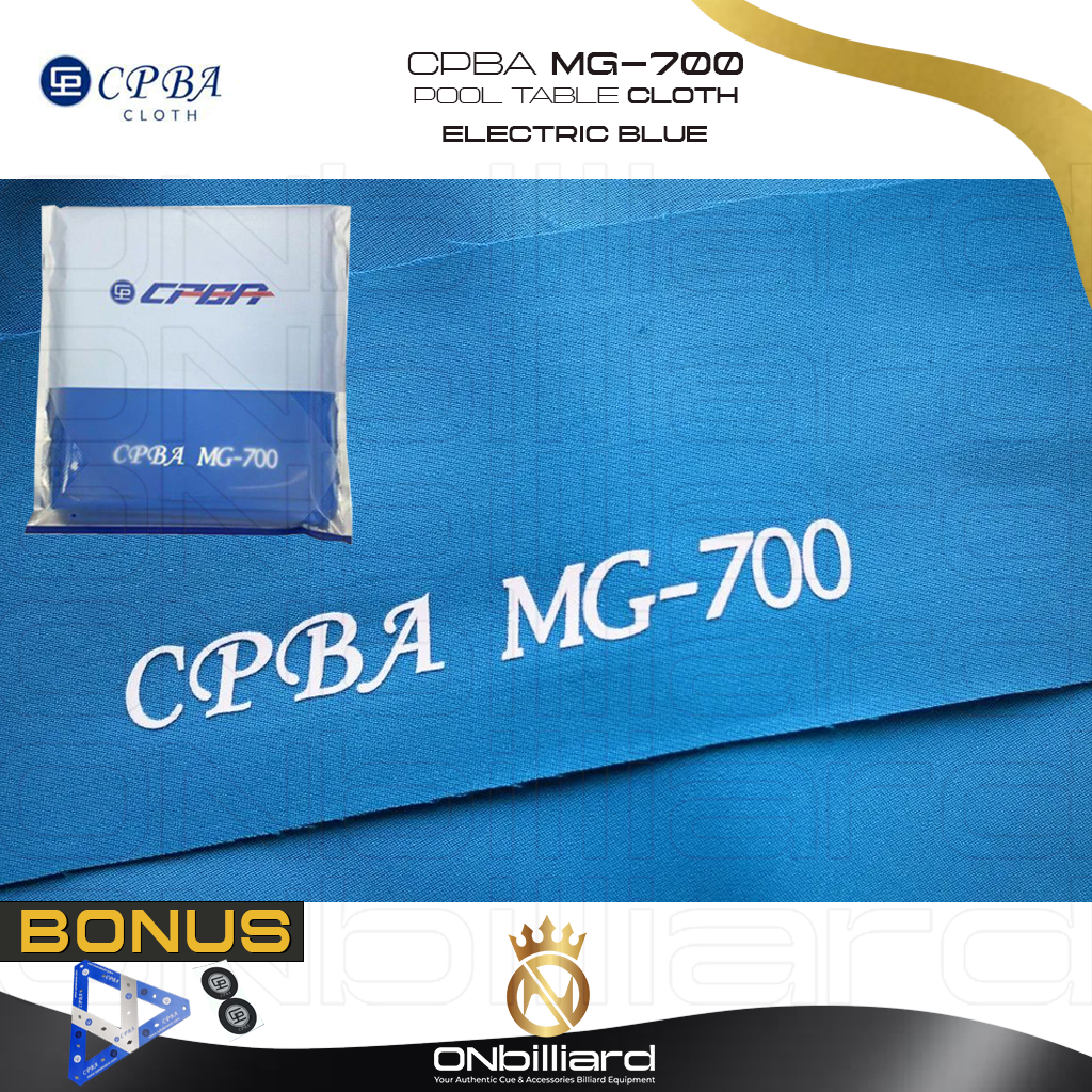 Jual CPBA MG-700 Cloth Kain Laken Meja Billiard Biliar 9 Feet 9-ft ...