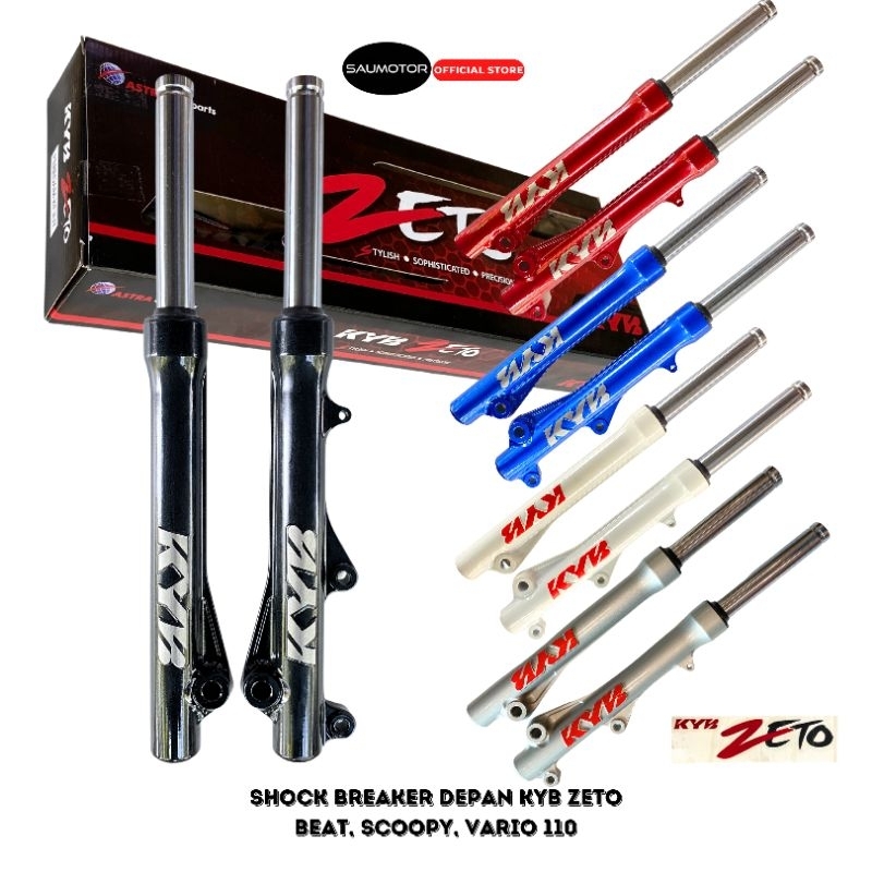 Jual Kayaba Shock depan Beat Vario Scoopy Genio Vario 125 KYB Zeto FF5011 | Shopee Indonesia
