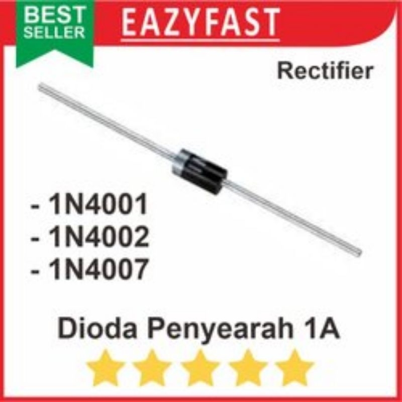 Jual Dioda Lidi 1N4002 Diode 1 Ampere | Shopee Indonesia