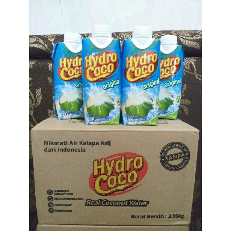 Jual Hydro Coco Original 330ml x 12pcs (Karton) | Shopee Indonesia