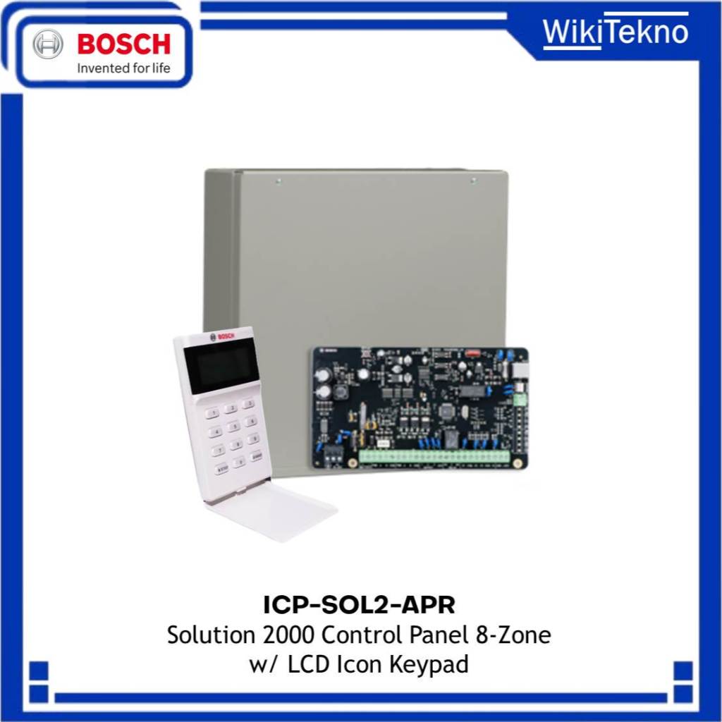 Jual Alarm Control Panel 8 Zone + LCD Keypad - Bosch Solution 2000 ICP ...