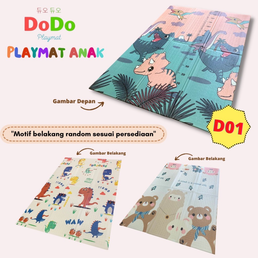 Jual Karpet Lipat Playmat Bayi Karpet Bayi 120x180 cm Matras Bayi ...