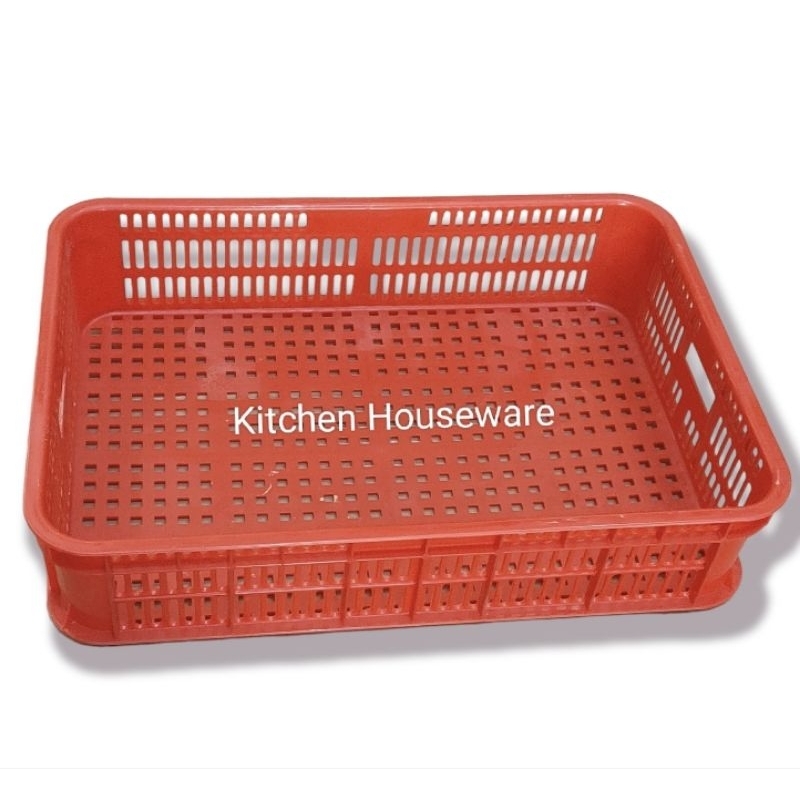 Jual Keranjang Box Container ikan Sayur Buah Besar Industri Green Leaf ...