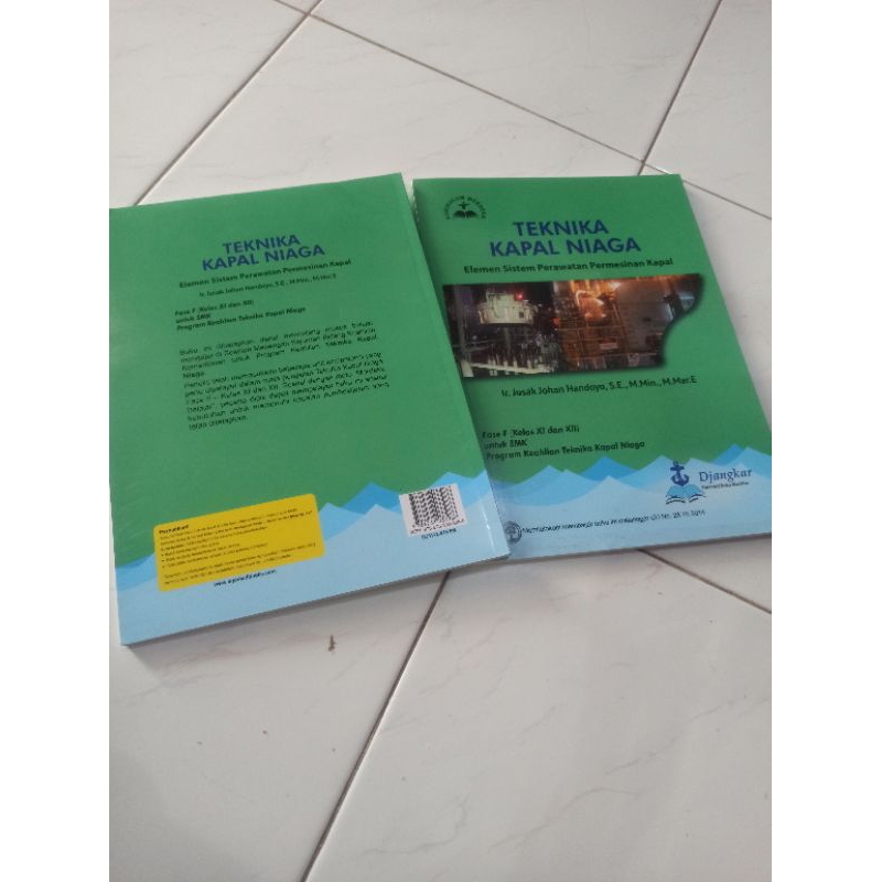 Jual TEKNIKA KAPAL NIAGA Elemen Sistem Perawatan Permesinan Kapal ...