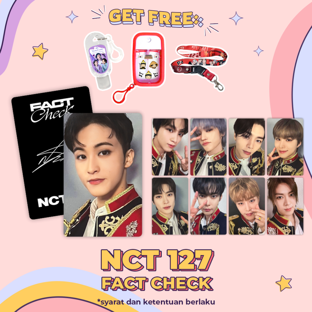 Jual PHOTOCARD PC NCT 127 FACT CHECK / NCT127 FACT CHECK BENE TARGET ...