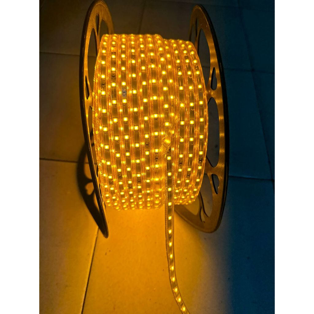 Jual LAMPU SELANG LED STRIP 5050 100METER AC 220V WATERPROOF ( free ...