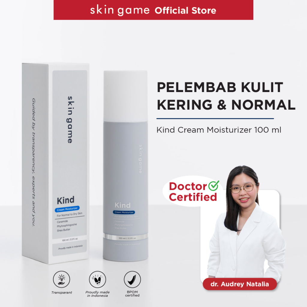 Jual Skin Game Kind Cream Moisturizer - Pelembab Wajah (Skin Barrier ...