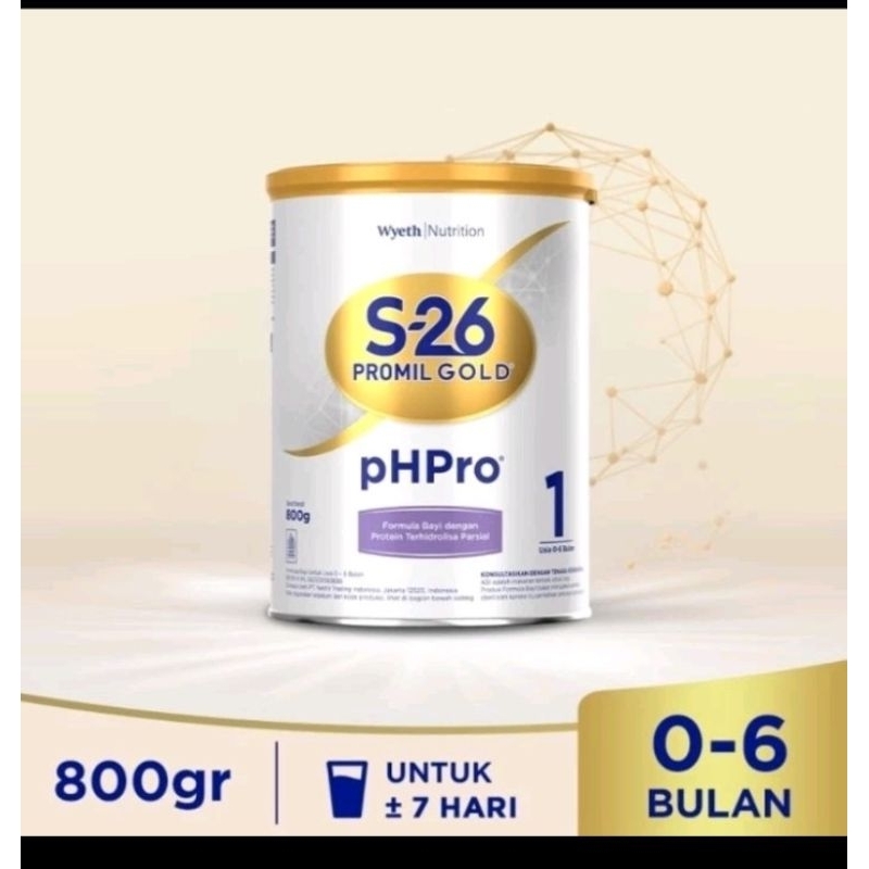 Jual S-26 promil gold pH Pro 1 800g | Shopee Indonesia