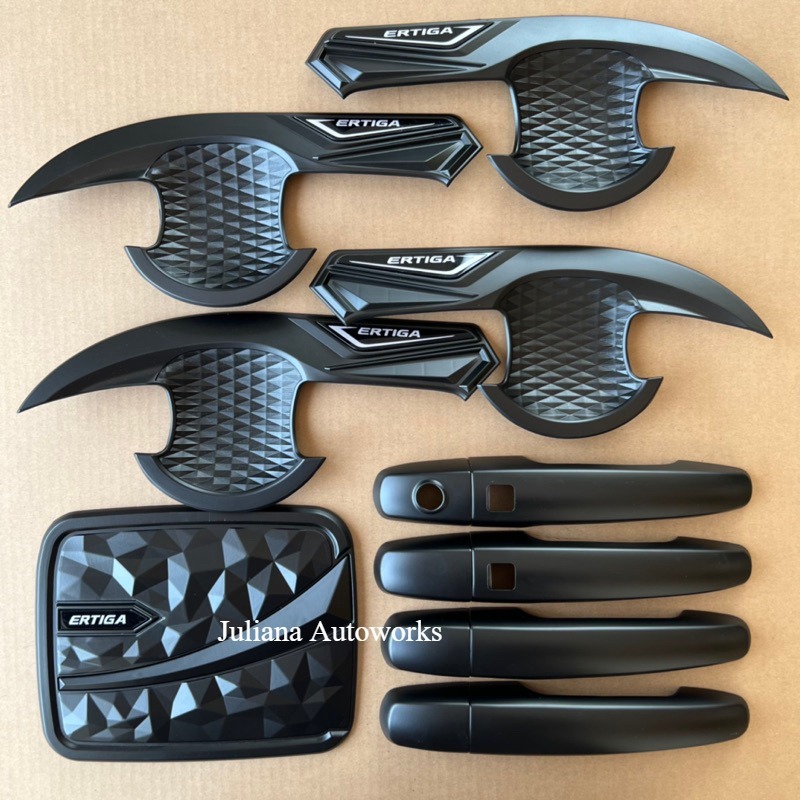 Jual Paket Outer Handle Tank Cover All New Ertiga 2018-2024 Hitam Doff ...
