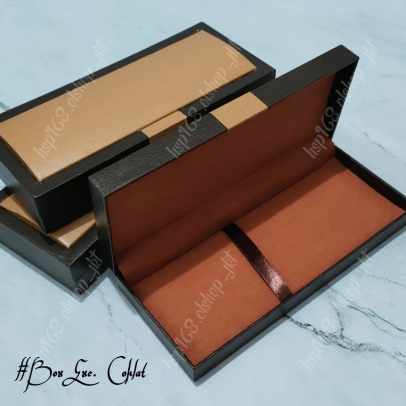 Jual Box Exclusive Pen Box Coklat | Kotak Pulpen Promosi | Kotak ...