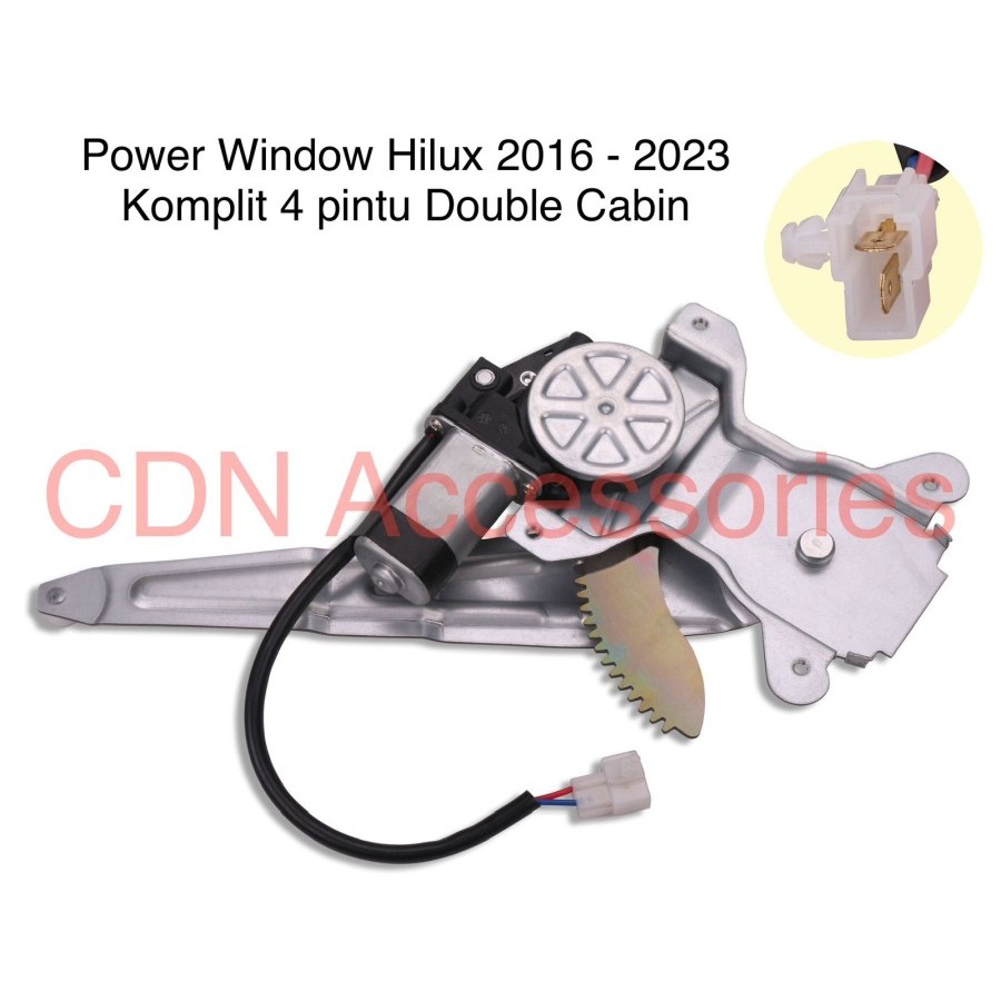 Jual Power Window Kaca Mobil otomatis Toyota Hilux 4 Pintu Double Cabin ...
