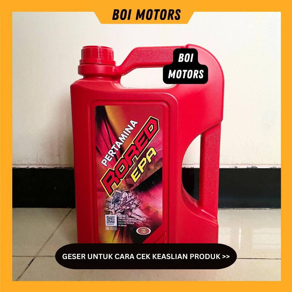 Jual [4 LITER] PERTAMINA RORED EPA 140 isi 4 Liter | Shopee Indonesia